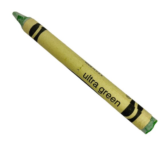 Crayola | Office | Ultra Green Crayola Crayon Fluorescent Retired ...